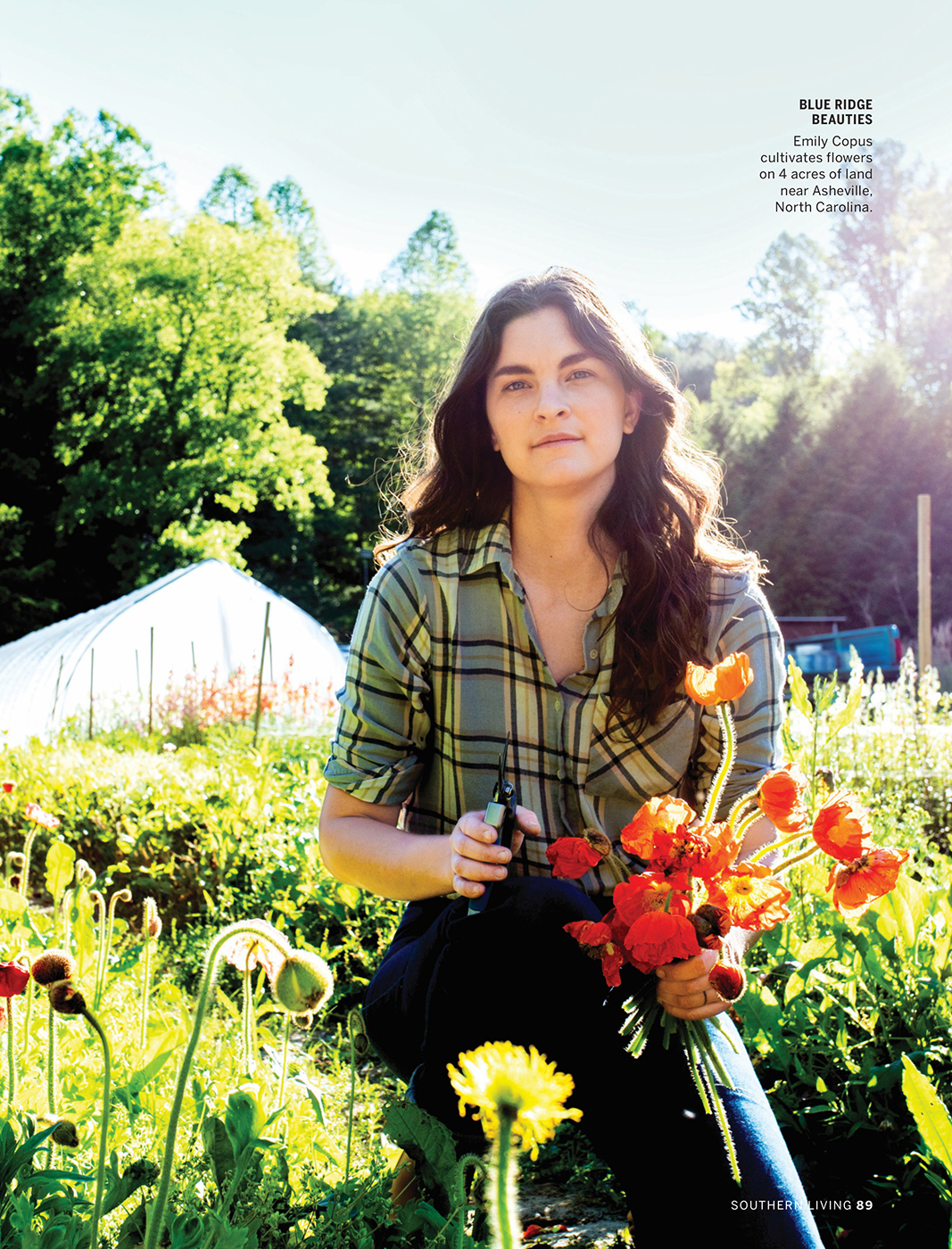 A Valley Of Flowers: Erin Adams for Southern Living | Wonderful Machine